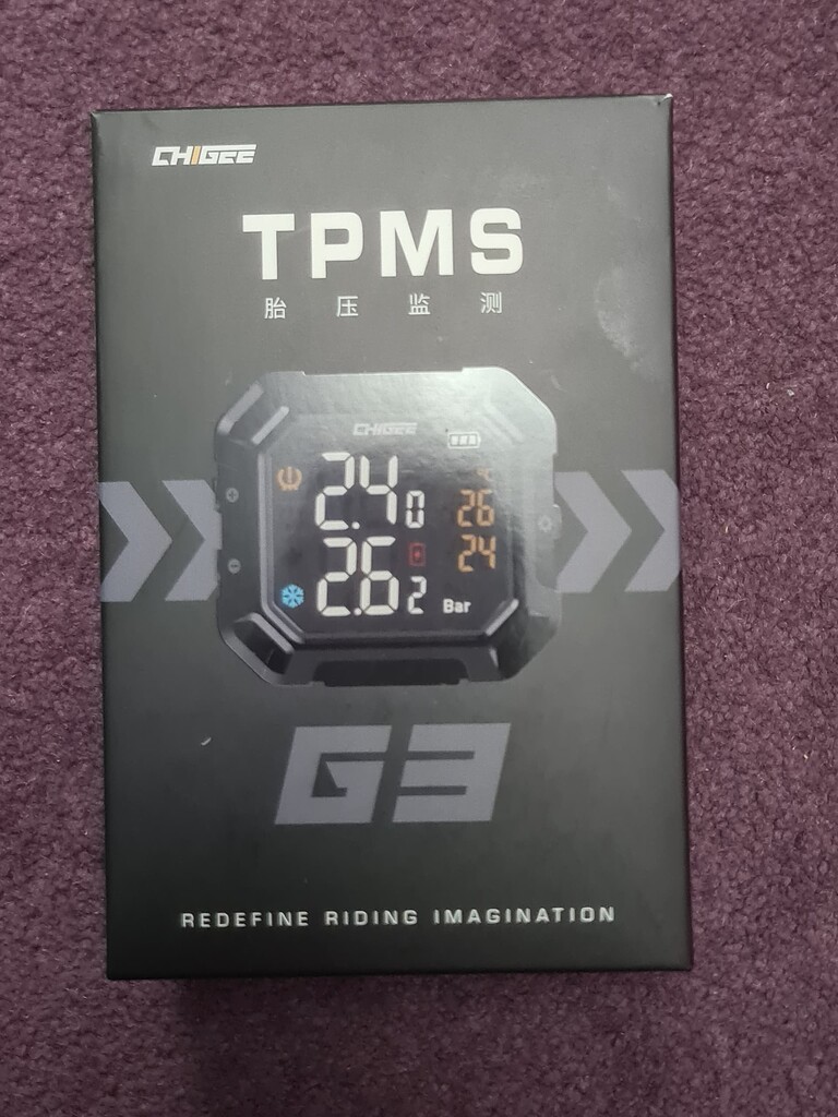 Chigee TPMS - Other kit - Triumph Motorcycle Forum