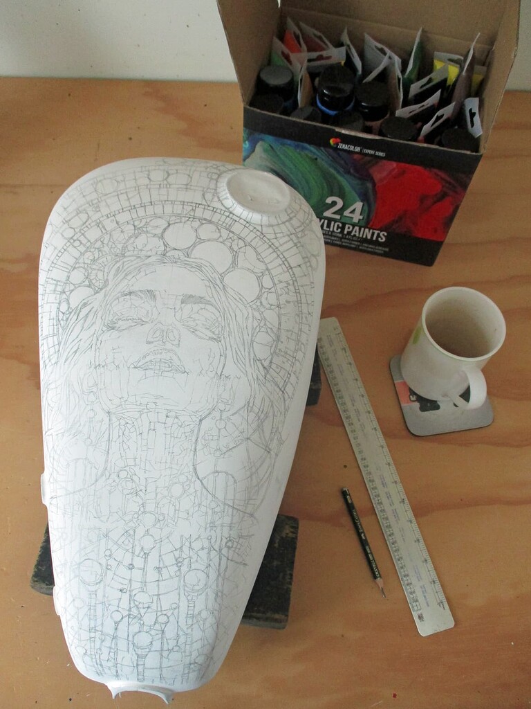 Custom tank design - The Workshop - Triumph Motorcycle Forum