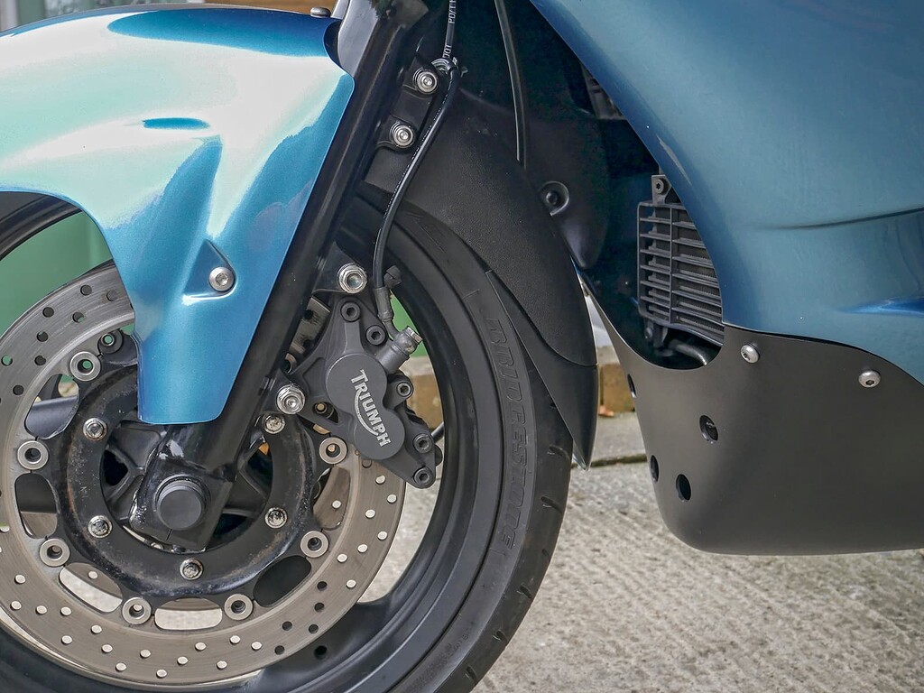Mudguard extension - trophy - The Workshop - Triumph Motorcycle Forum